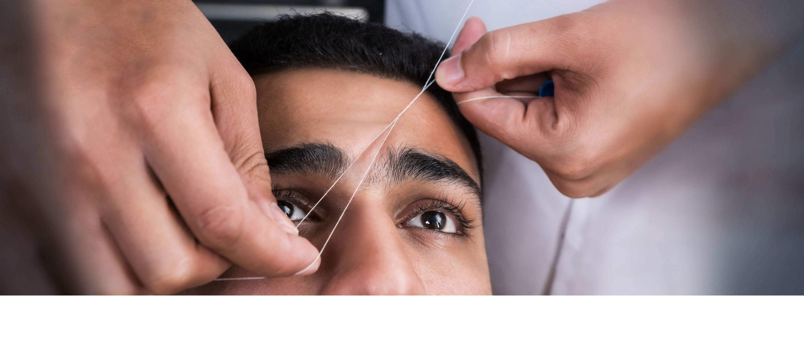 Epilation au fil homme - Institut Archange Bulle